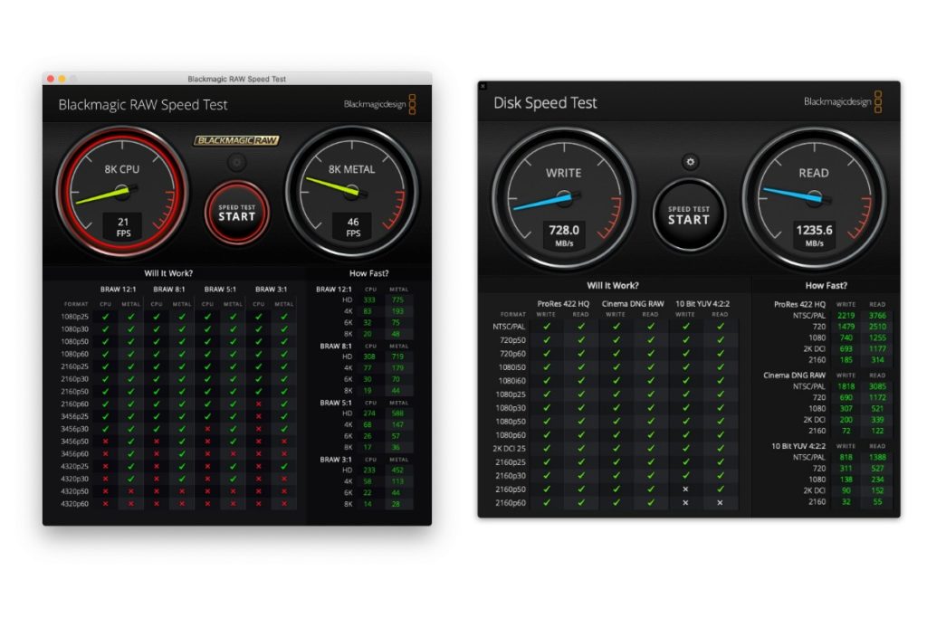 自分のパソコンでRAW動画を編集できるか調べられるBlackmagic RAW Speed Testが便利 | 神戸ファインダー
